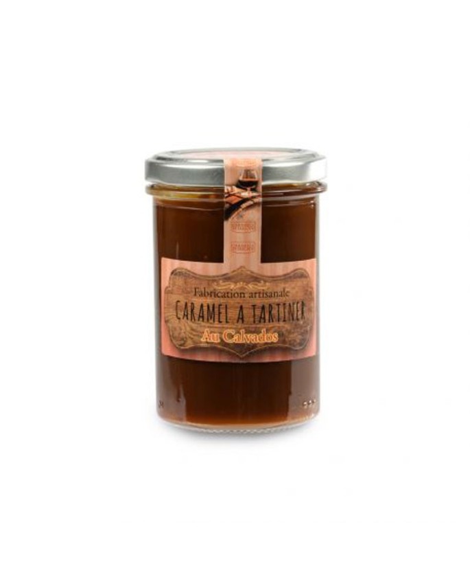 Slaný karamel calvados z Normandie